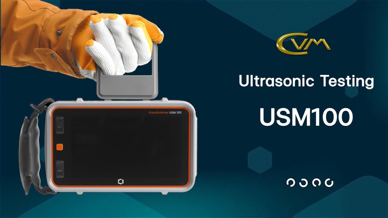 CVM - USM 100 | Ultrasonic Testing | เครื่องตรวจหารอยร้าวด้วยคลื่นเสียง ...