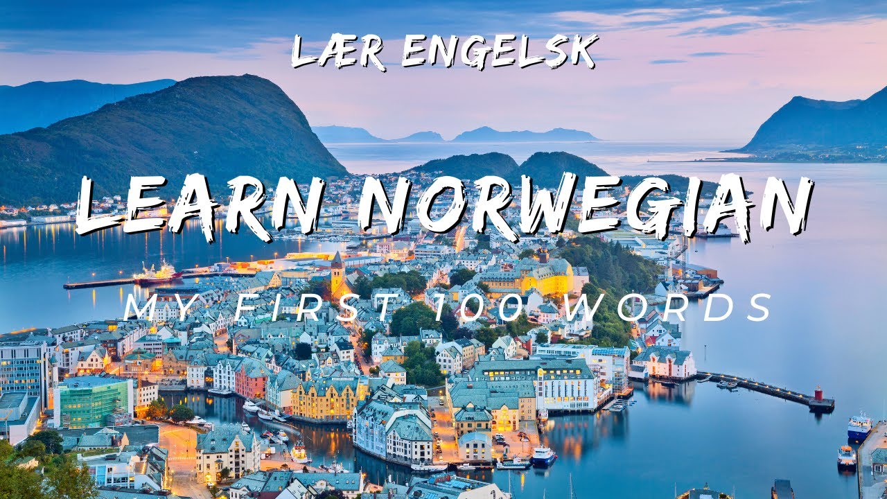 Norwegian-English Lesson: My First 100 Words: Lær Engelsk ...