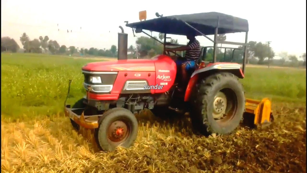 kuppathotti mahindra arjun 555 di tractor mud ride mahindra tractor ...