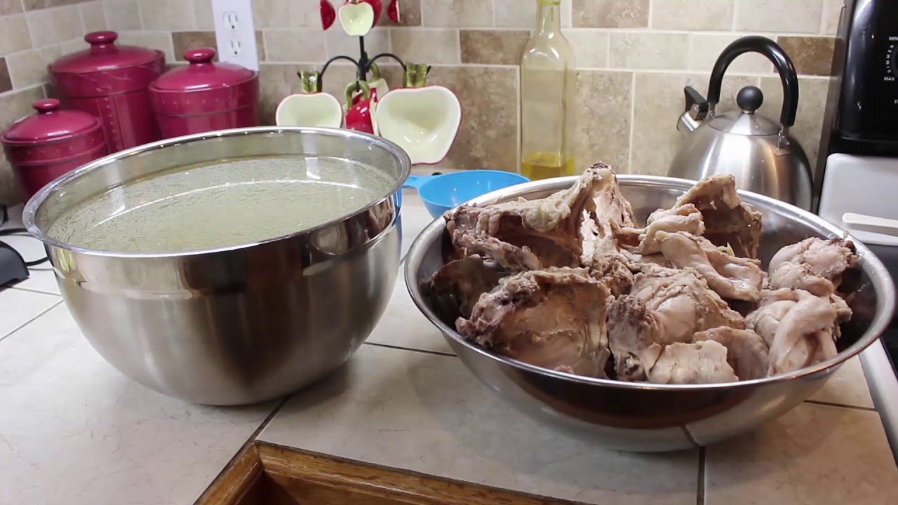 Rabbit Broth -- How to Can - YouTube