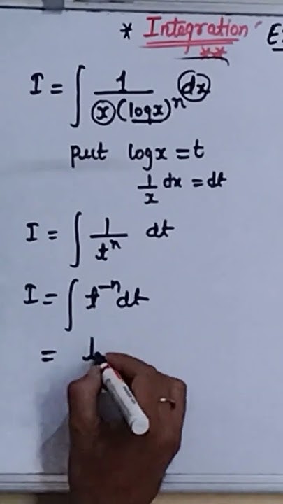 How to integrate a function by substitution method - YouTube