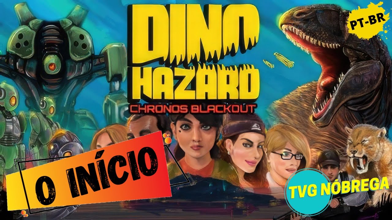 Dino Hazard: Chronos Blackout - O INÍCIO de GAMEPLAY, em Português PT ...