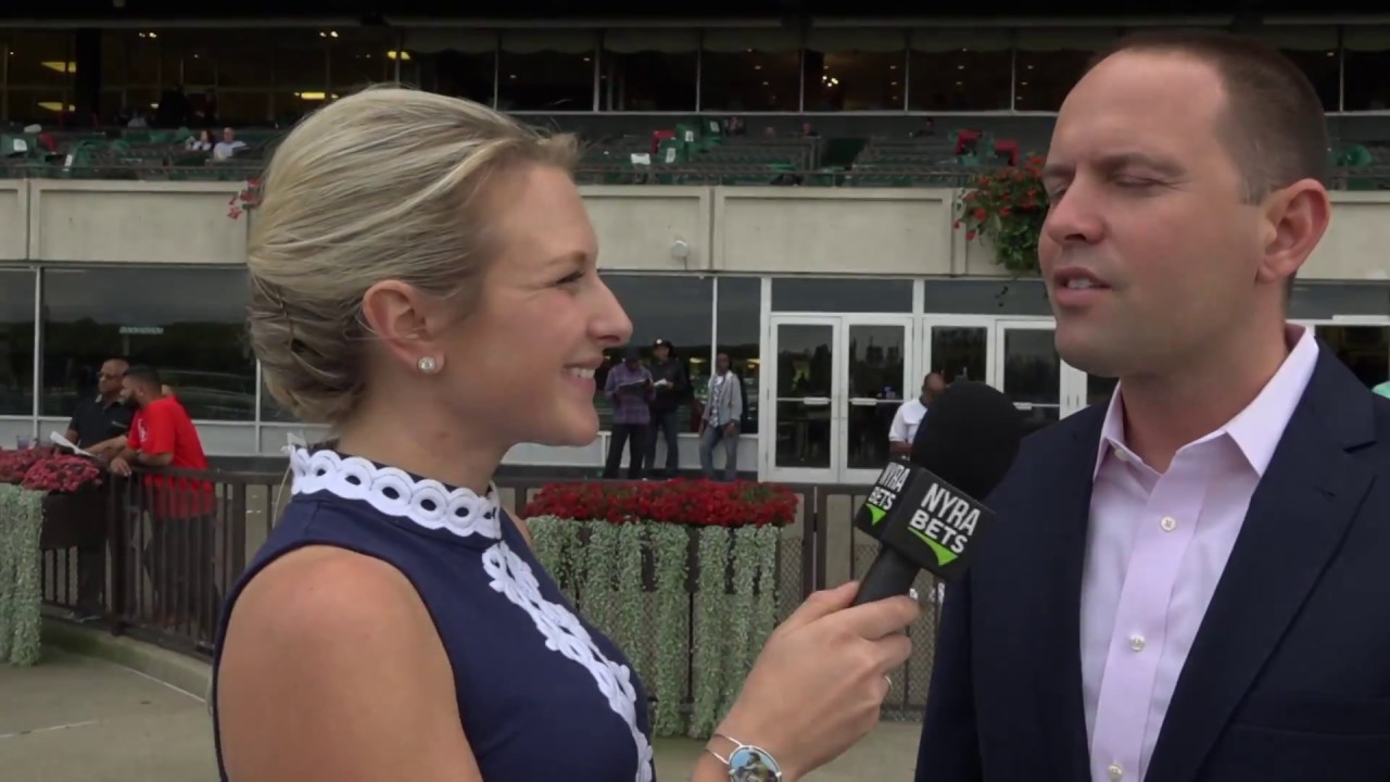 Maggie Wolfendale talks with Chad Brown about Engage's Futurity Win ...