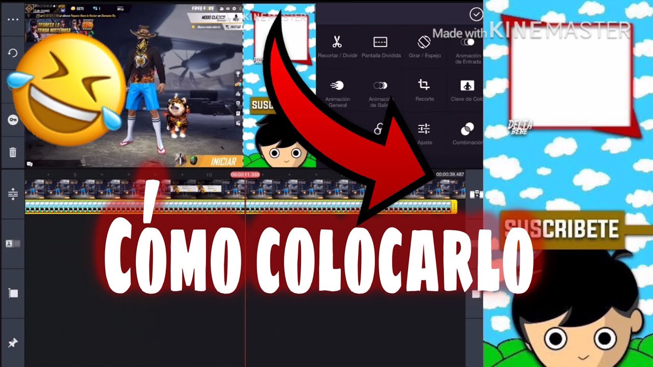 ¡Cómo colocar un overlay de Free Fire !Facil y sencillo! - YouTube