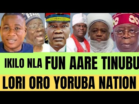 ÀARE TINUBU WO GAU,,,ODIDANDAN ,,,LAST WARNING,,, YORUBA NATION,, SUNDAY IGBOHO,,... - YouTube