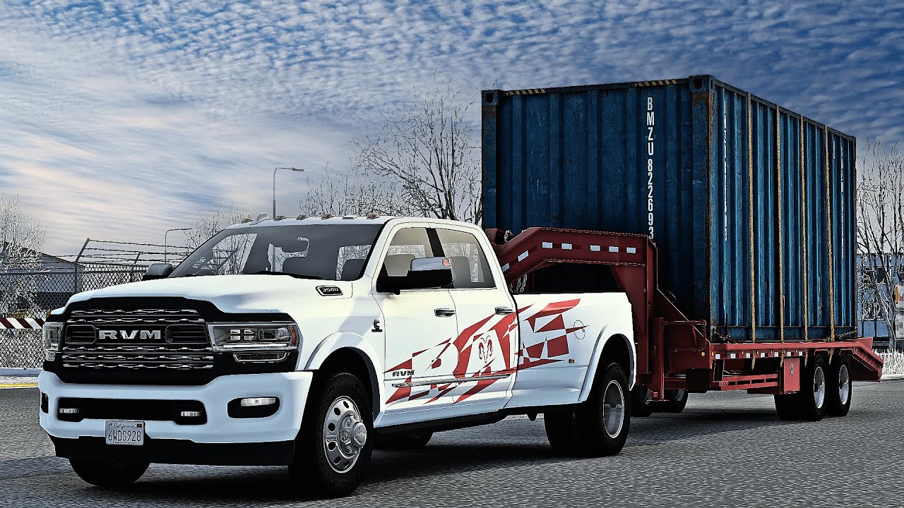 4K | ETS2 1.46 | Promods | Dodge RAM 3500 (RVM) | Moerdijk 🇳🇱 - Koblenz ...