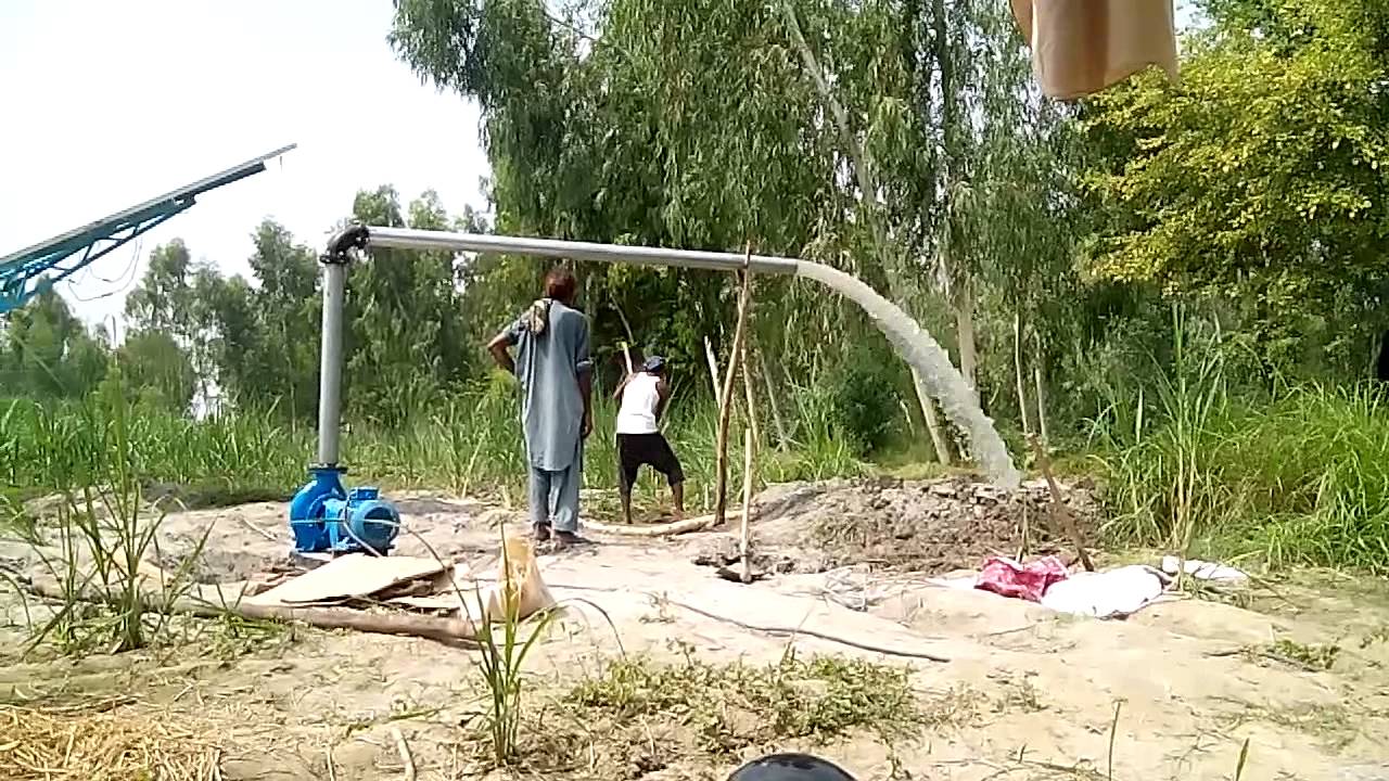 Solar Tube well in Pakistan Darya Khan (Rsseco) 0966-850556 - YouTube