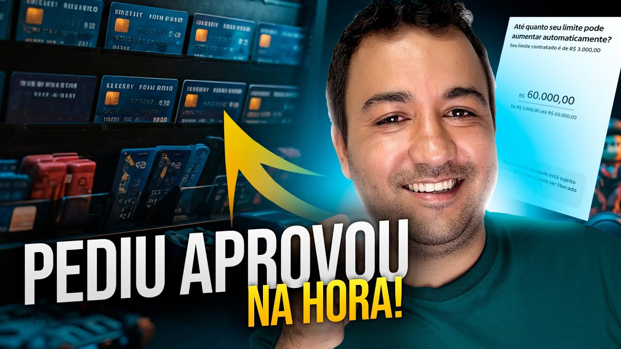 CHEGOU 3 NOVOS CARTÕES APROVANDO FÁCIL E SEM COMPROVAR RENDA! - YouTube