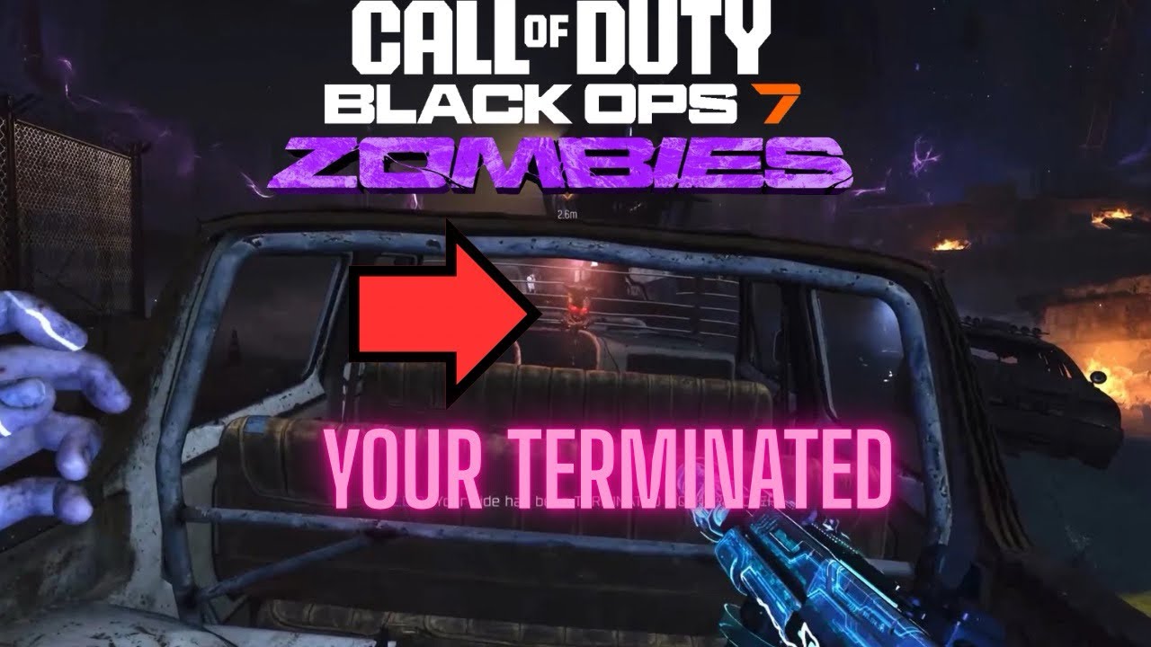 Angry tedd Easter egg in black ops 7 zombies - YouTube