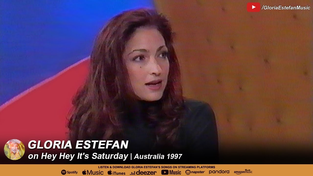 Gloria Estefan on Hey Hey It's Saturday | Australia 1997 - YouTube