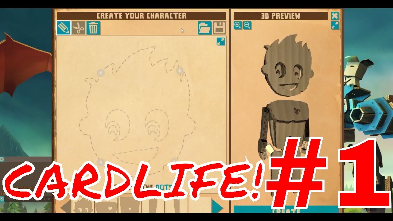 cardlife CardBoard world! - YouTube