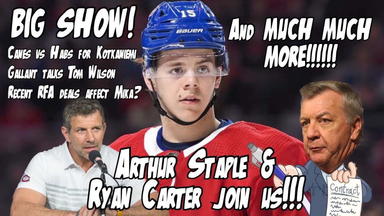 #NYR Gallant, Reaves Talk Wilson, Canes vs Habs with guests Arthur ...