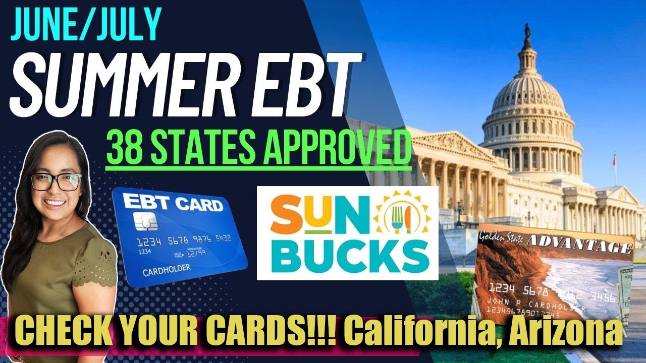 NEW 2024 SUMMER EBT UPDATE (JUNE/JULY 2024): CHECK YOUR CARDS ...