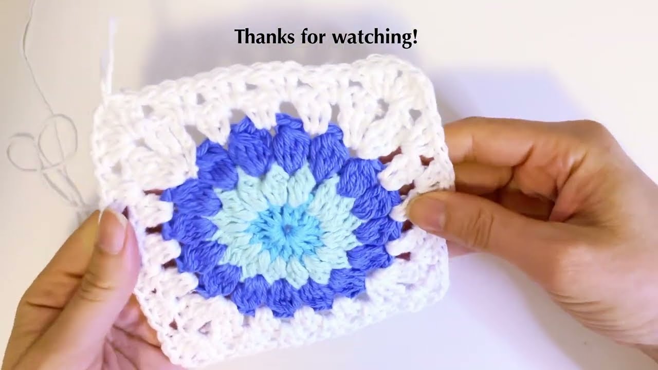 AMAZING! The easiest most popular granny square pattern tutorial 😍 ...