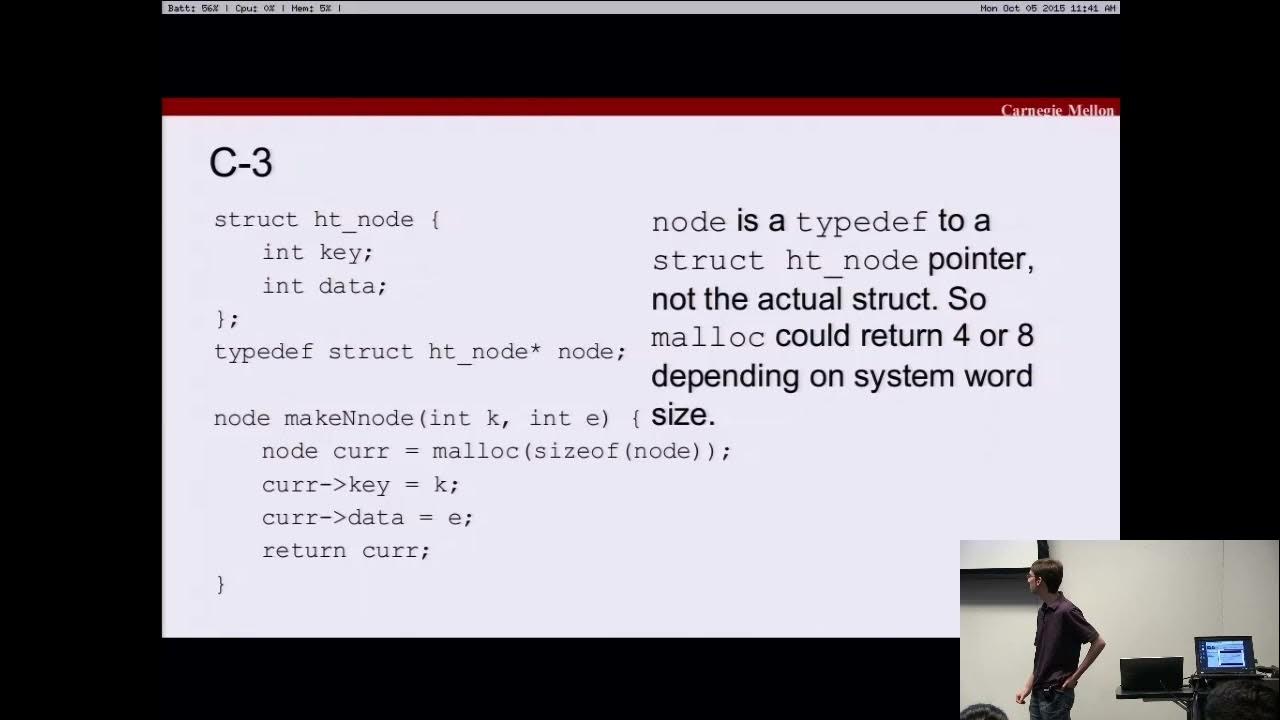 Recitation 6 C Review 720P - YouTube