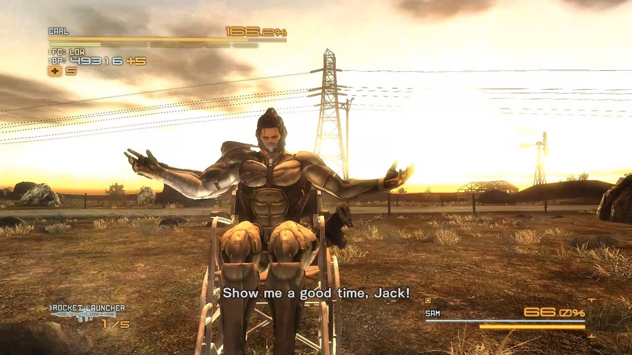 Wheelchair Sam in MGRR (vs Carl Johnson) - YouTube