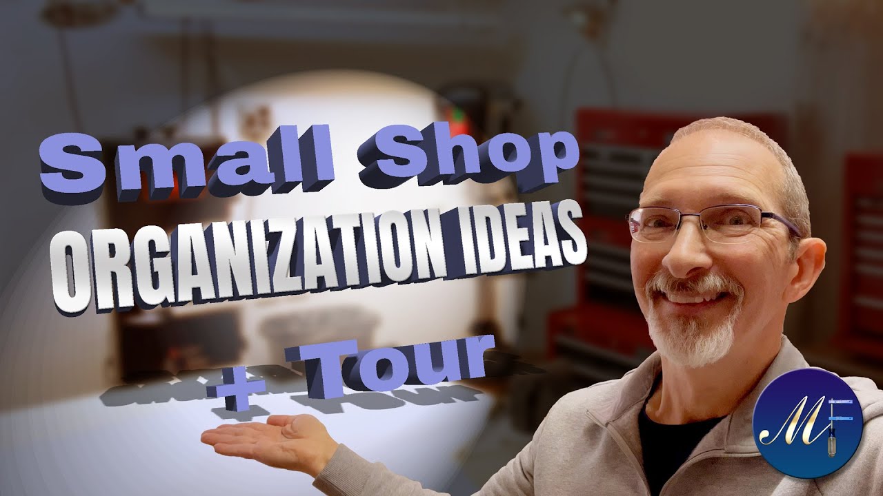 Small Workshop Tour: Layout Ideas, Organization + Storage! - YouTube