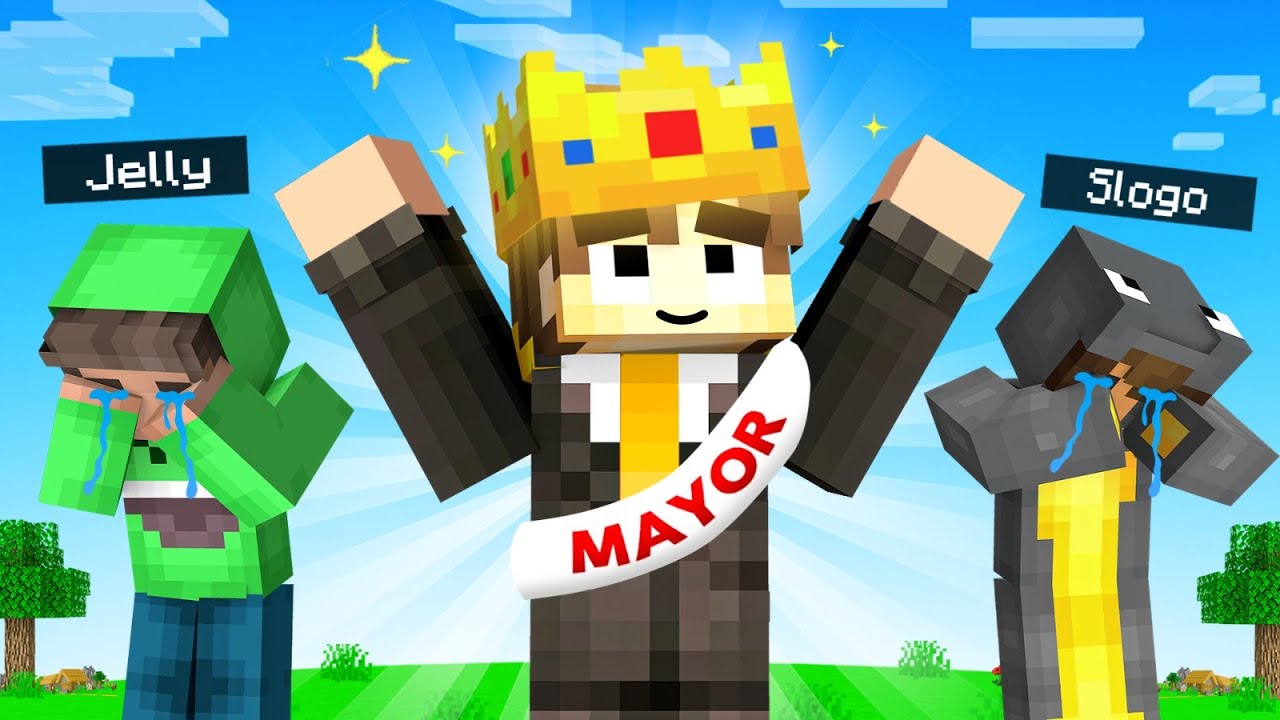 I Am The MAYOR Of SQUID ISLAND! (Minecraft) - YouTube