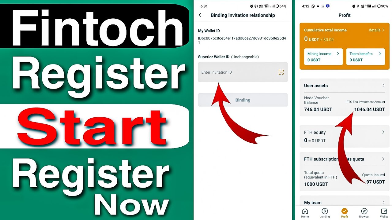How Register on fintoch | Fintoch Binding kaise kare | Fintoch Binding | Fintoch New ...