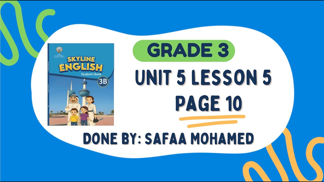 Grade 3 – Unit 5 – Lesson 5 | Listening - YouTube