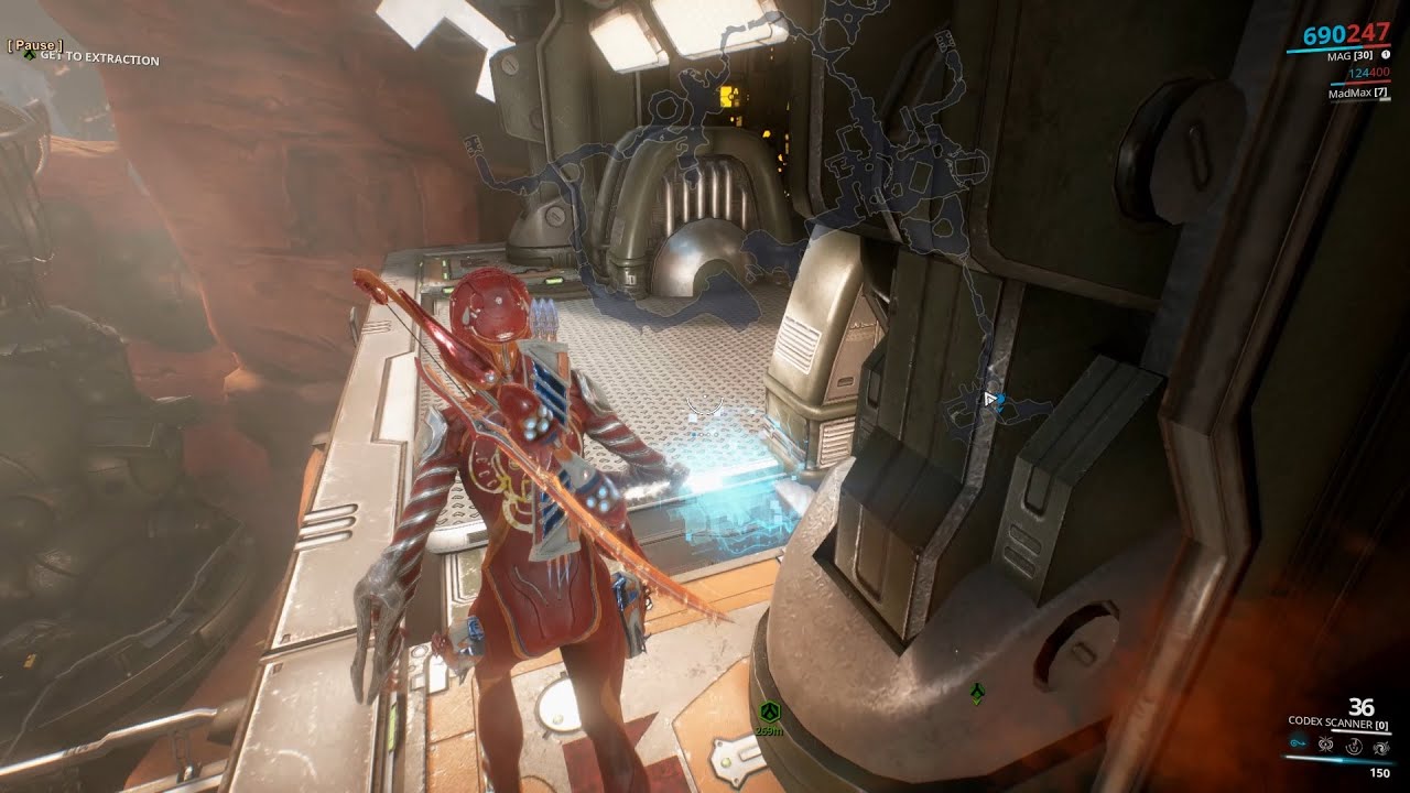 Warframe | Mag | Mars Cephalon Fragments | Phobos Junction - YouTube