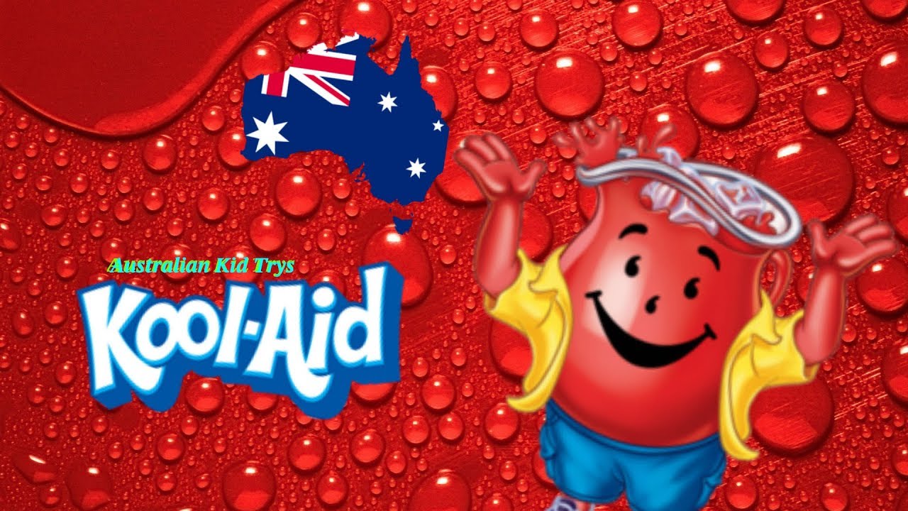 AUSTRALIAN KID TRYS KOOL AID!! - YouTube