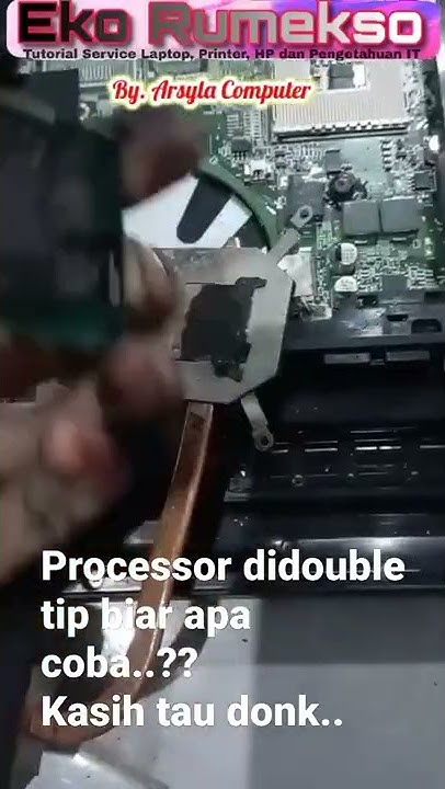 PROCESSOR DI DOUBLE TIP AJA BIAR woowww - YouTube