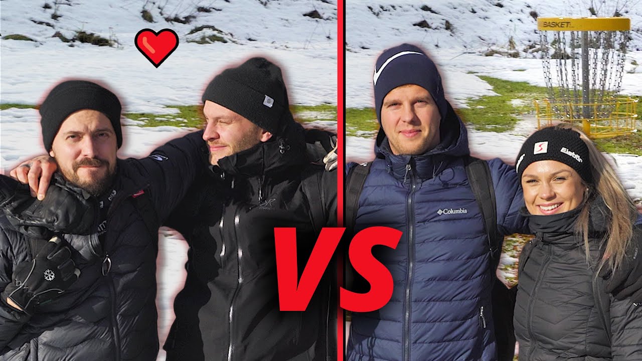 CAN WE BEAT DISC GOLF PROS? (with Kristin Tattar & Silver Lätt) - YouTube