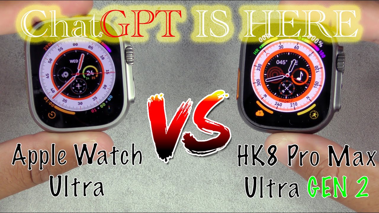 REAL vs FAKE: Apple Watch Ultra VS HK8 Pro Max Ultra GEN 2 Smartwatch ...