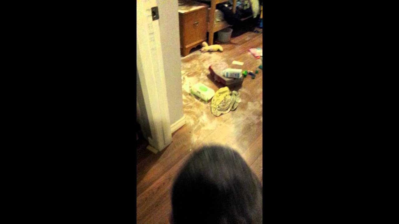 Baby powder explosion - YouTube