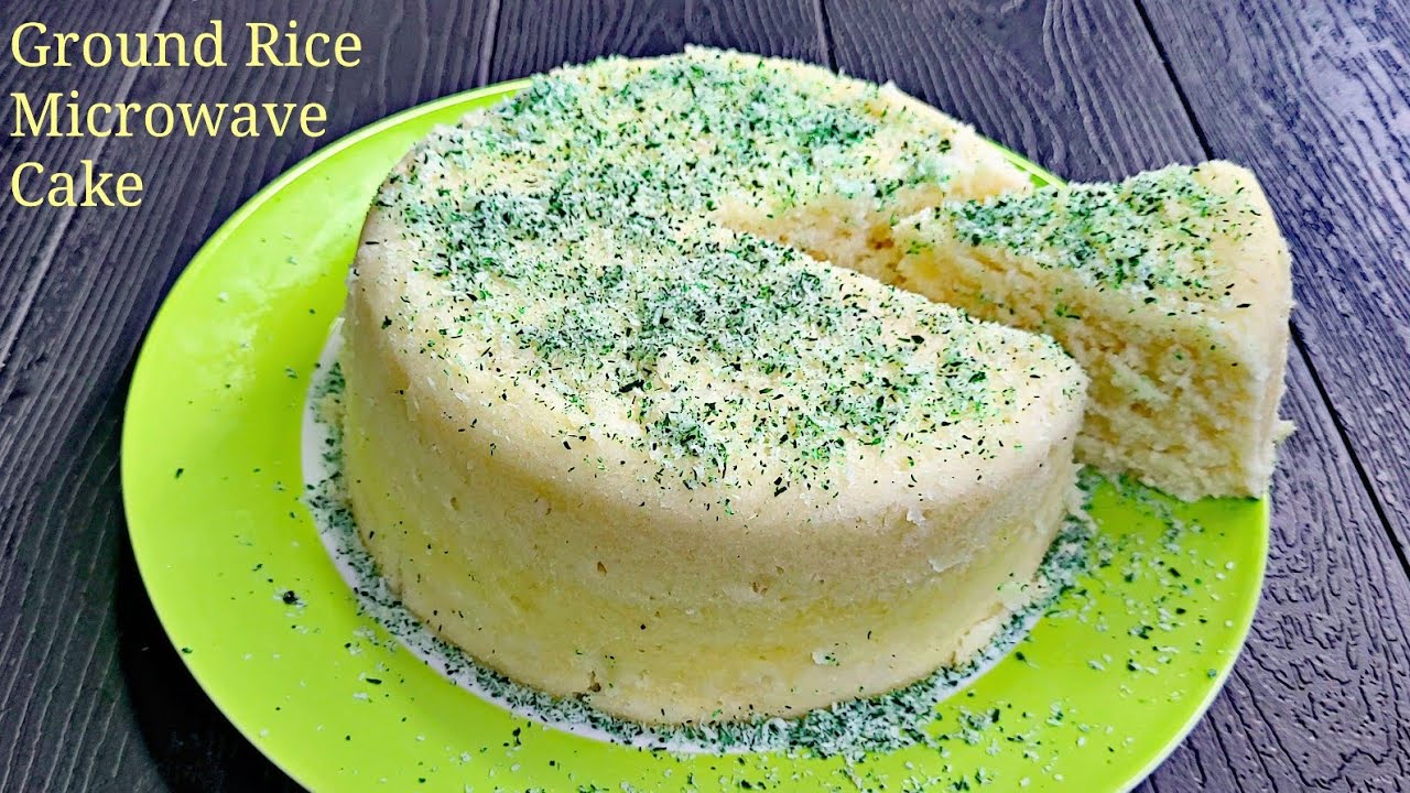 Microwave Ground Rice Cake Recipe | Rostone (Special Mauritius ...