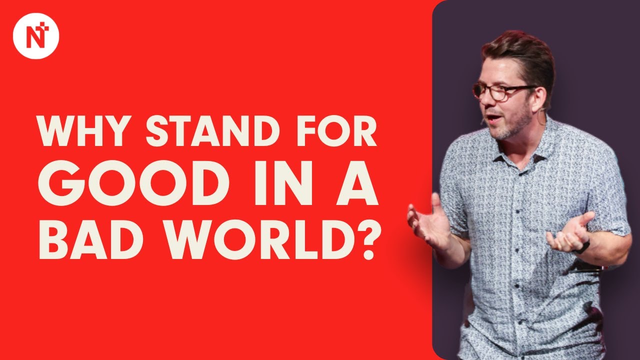Why stand for good in a bad world? - Sam Haddon - YouTube