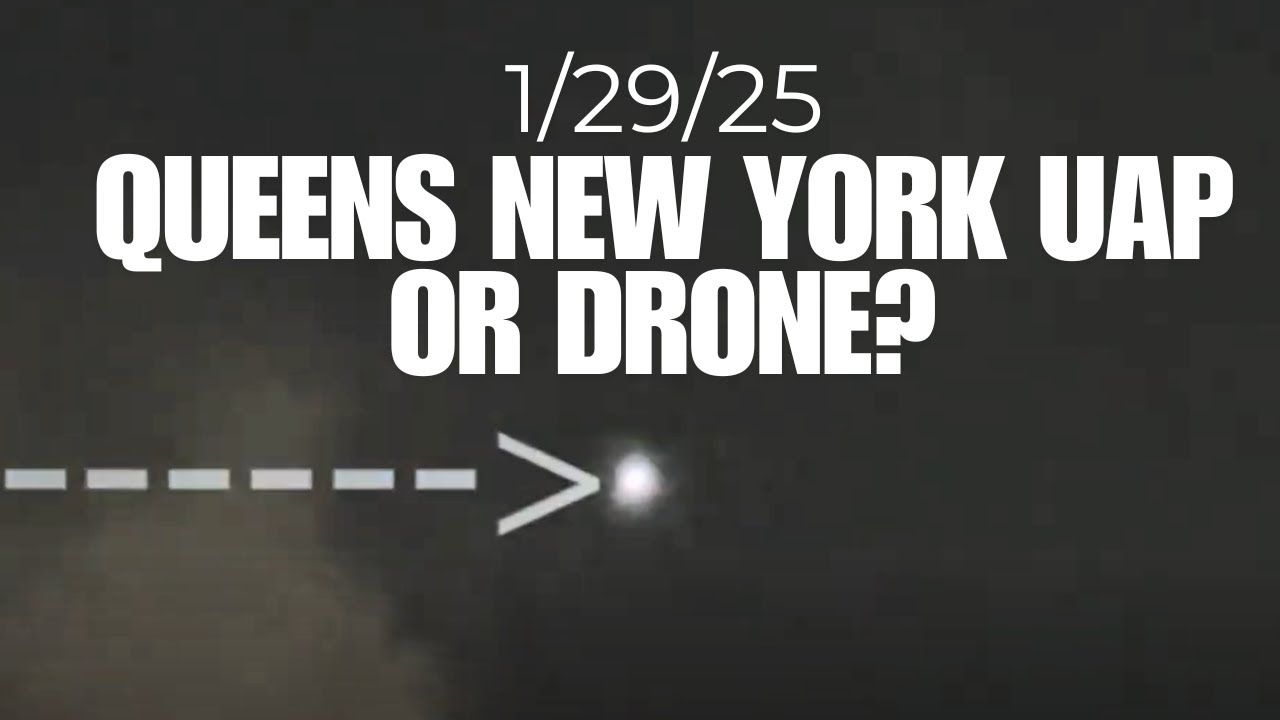 UAP OR DRONE? Queens New York January 29 2025 #uap #drone #newyork ...