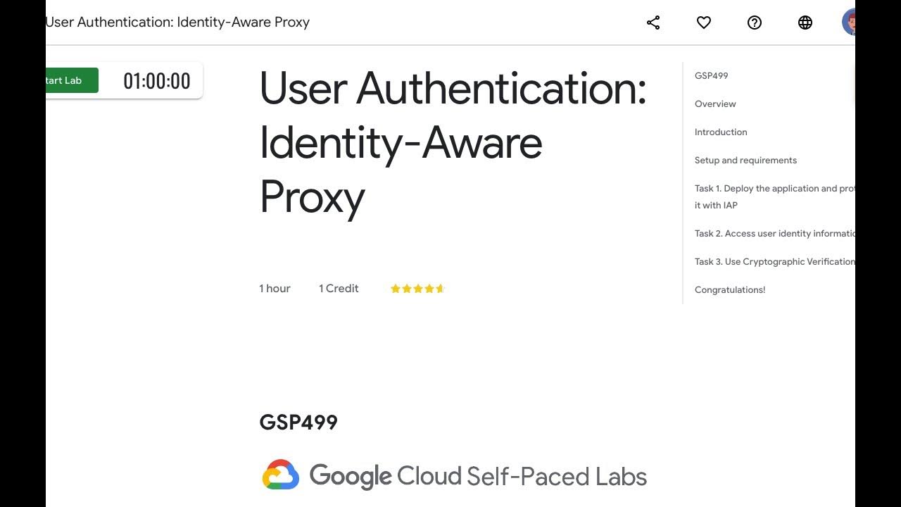 User Authentication Identity Aware Proxy GSP499 - YouTube
