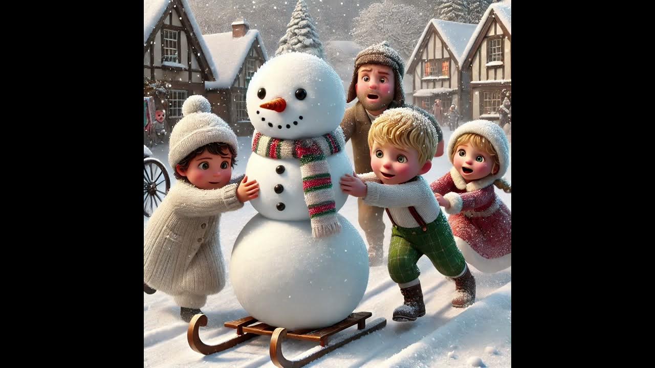 ⛄ La Course des Bonshommes de Neige ️ - YouTube