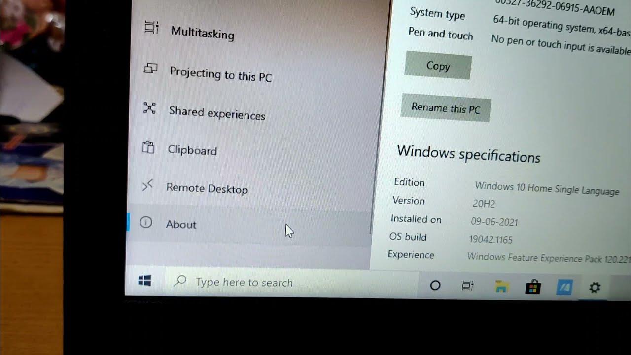 How to find Asus Notebook PC specs windows 10 - YouTube