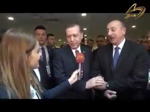 R.Tayyip Erdoğan ve İlham Aliyev Dünyaya mesaj