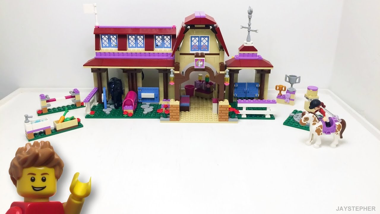 LEGO Friends Heartlake Riding Club (41126) Unboxing & Exploration - YouTube