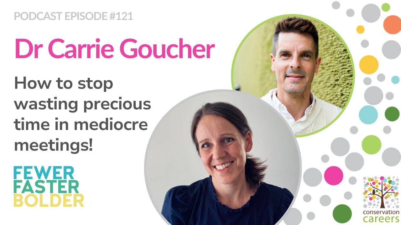 Podcast | Dr Carrie Goucher | How to stop wasting precious time in ...