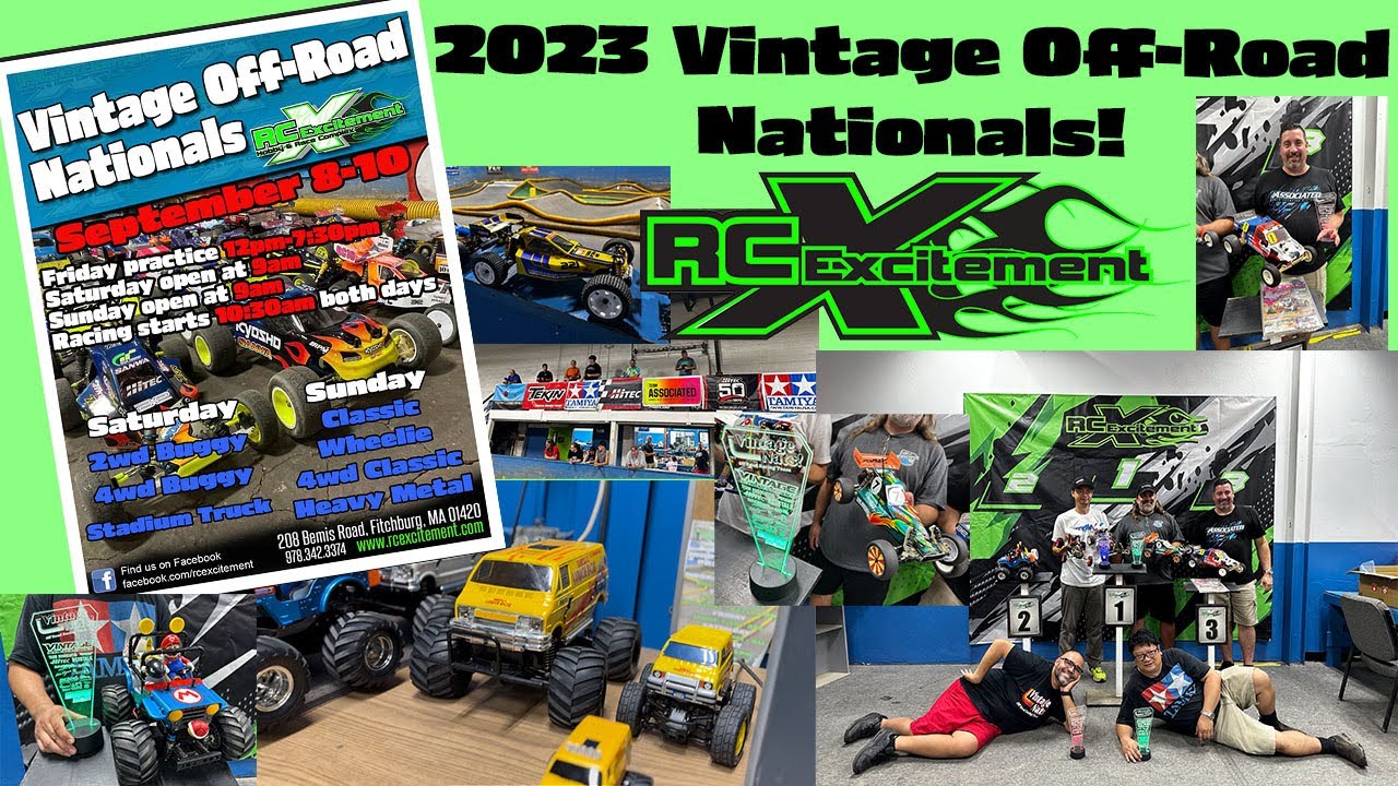 2023 Vintage RC Nationals @ RC Excitement in Fitchburg, MA - YouTube