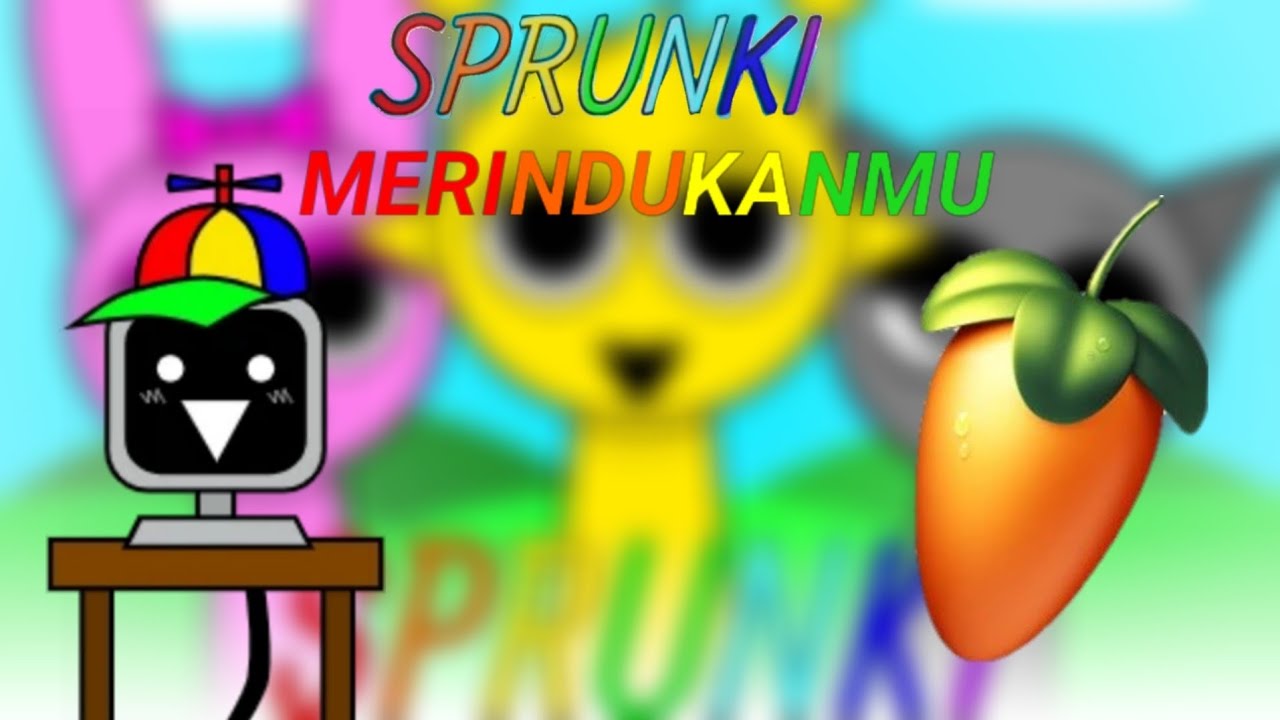 SPRUNKI FL STUDIO INSTRUMENT - MERINDUKANMU - YouTube