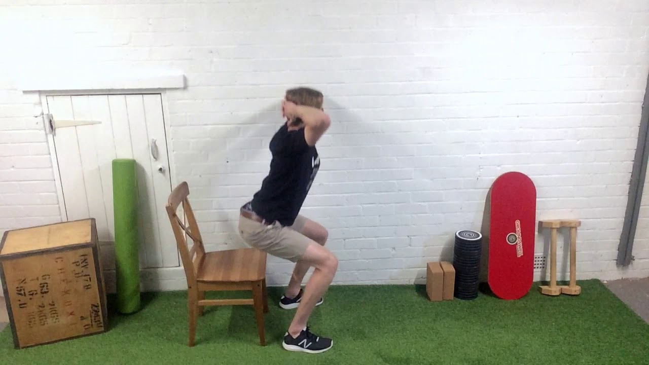 Prisoner Box Squat - YouTube