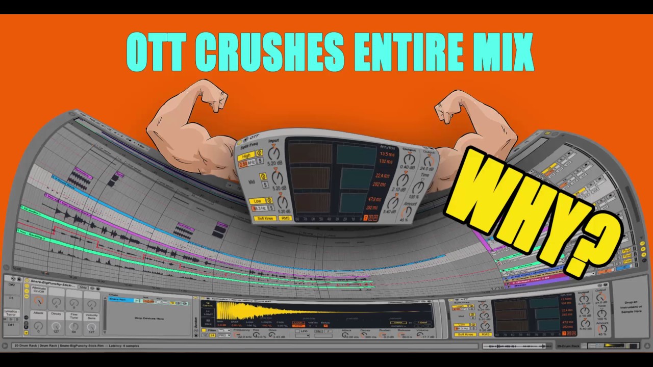 Ableton Live, OTT is Squashing entire mix!! - YouTube