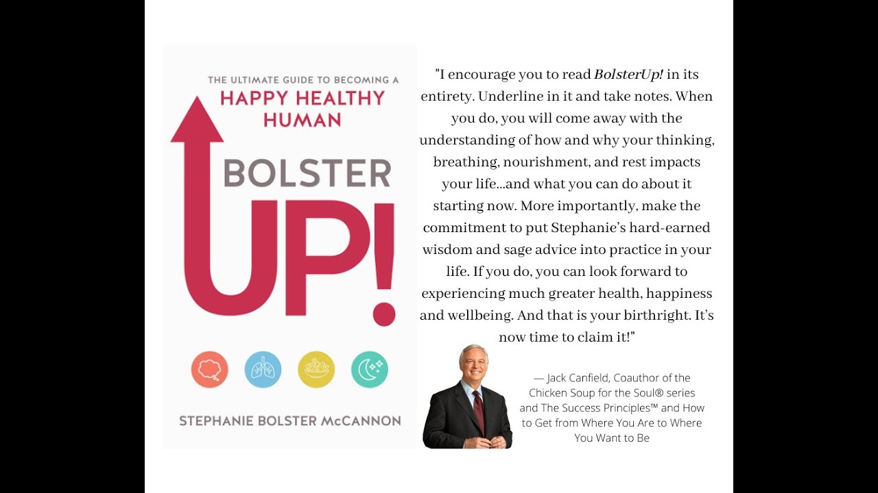 BolsterUp Book: The Ultimate Guide to Being a Happy Healthy Human - YouTube