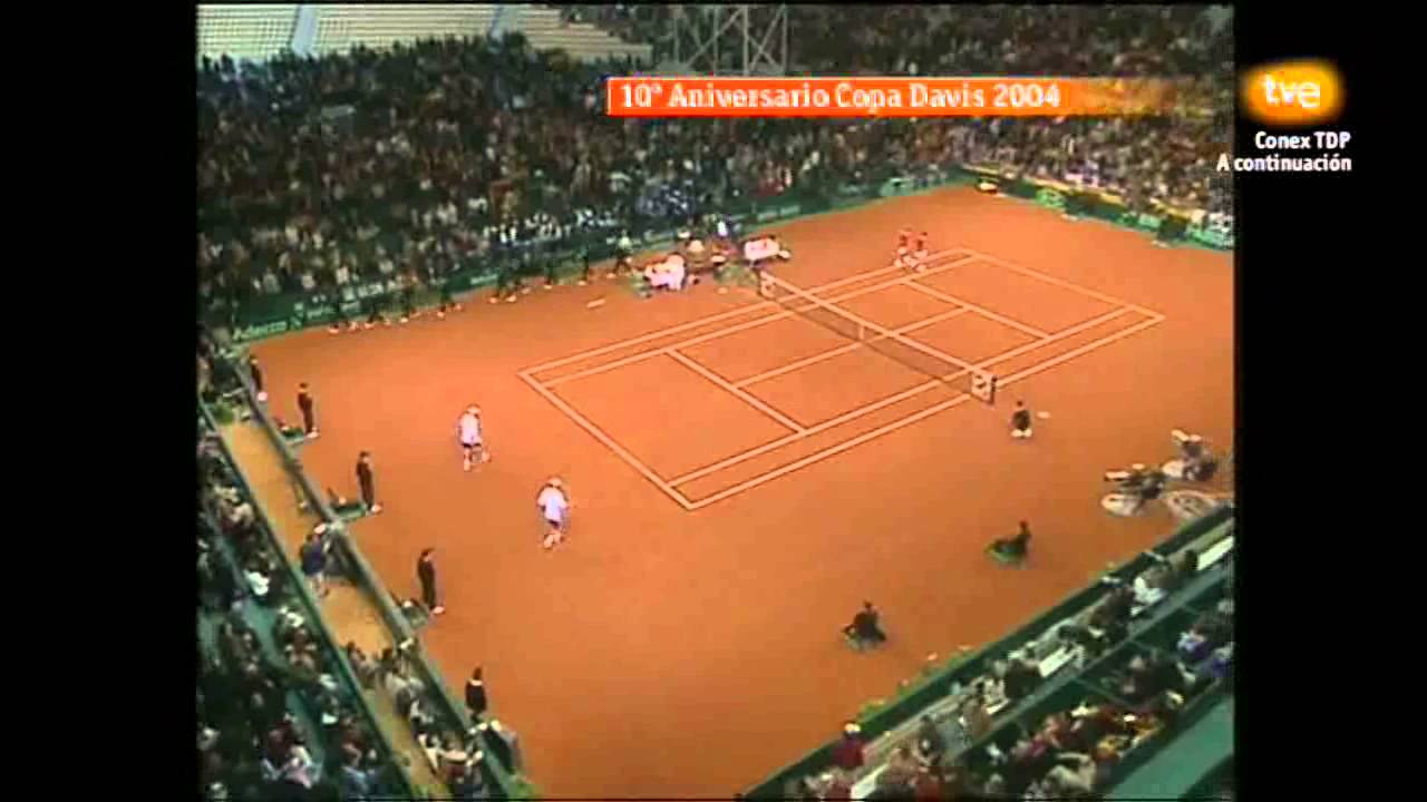 Final Copa Davis 2004 | España - USA | 3º Partido: Ferrero/Robredo ...