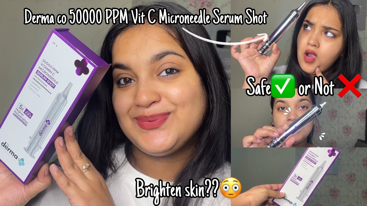 *New* Derma Co 50000 PPM Vitamin C MicroNeedle Serum Shot Worth Better ...