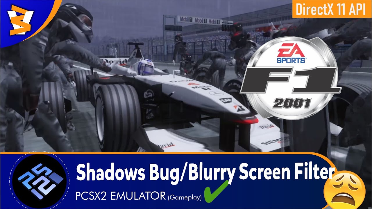 PCSX2 QT-64bit 1.7.3304 - EA Sports F1 2001 (Dx11/Reshade) - YouTube
