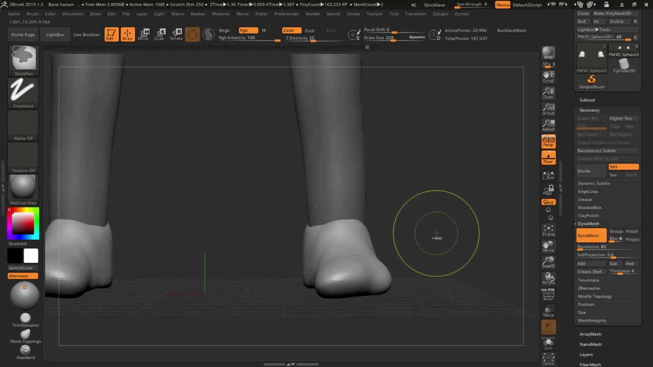 Anatomy Zbrush Sculpting - Timelapse #3d #sculpting #zbrush #timelapse ...