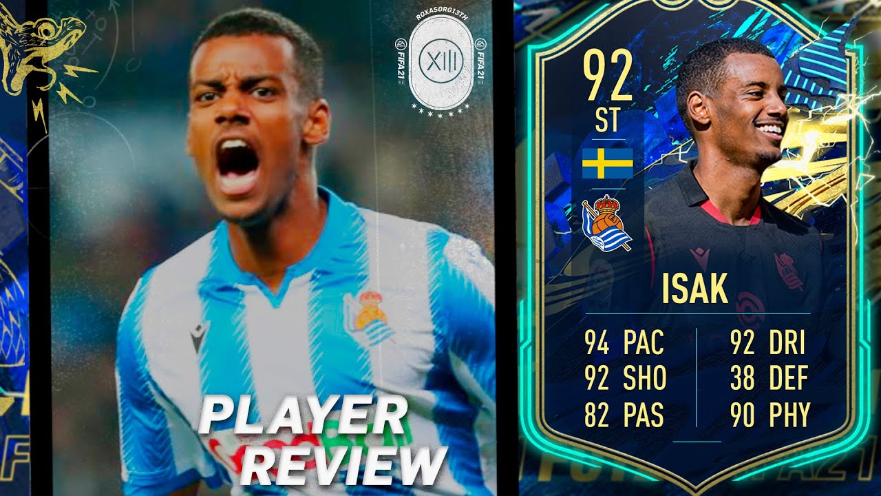 RENDIMIENTO BRUTAL + GRATIS = ISAK!! | ALEXANDER ISAK TOTS 92 REVIEW ...