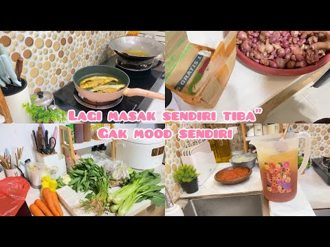 HP NGONTEN KE BAWA PAKSU KERJA | LAGI MASAK TIBA TIBA GAK MOOD SENDIRI HIHI 